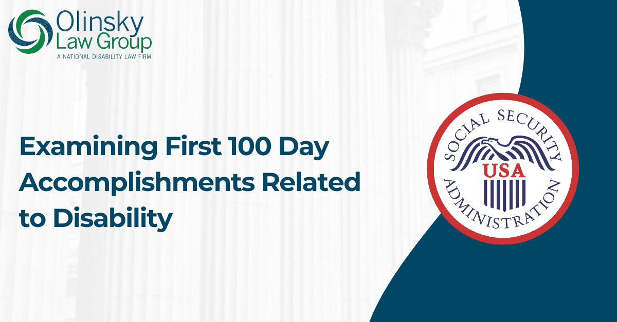 Examining Social Security’s First 100 Day Accomplishments Related to ...