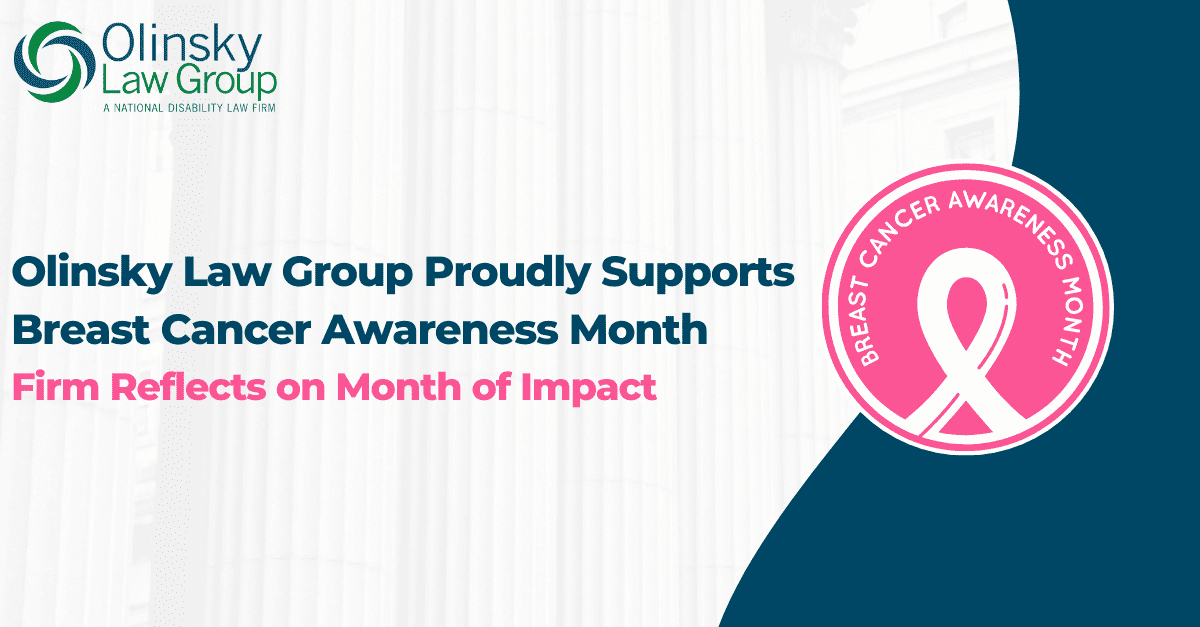 Olinsky Law Group Proudly Supports Breast Cancer Awareness Month ...