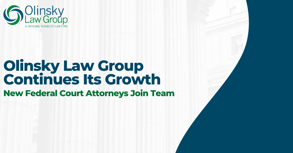 Olinsky Law Group Continues Its Growth, New Federal Court Attorneys ...